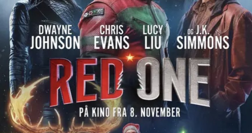 Sør-Rogalandsgruppa inviterer til kino Red One torsdag 19. desember ...